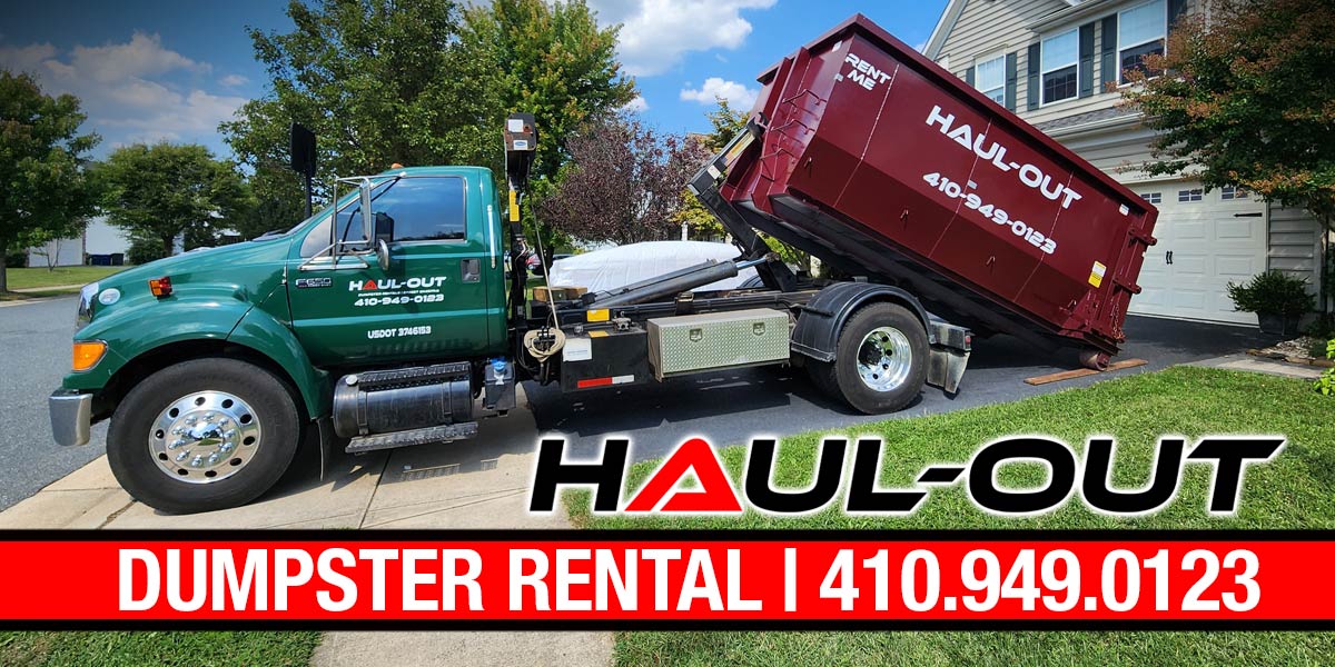 Haul Out Maryland: Same / Next Day Dumpster Rental & More